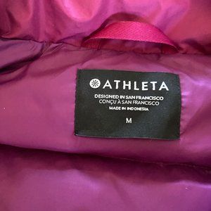 Athleta | Jackets & Coats | Athleta Downtown Jacket Exotic Fuchsia ...